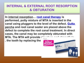 ENDODONTIC ASPECT ROOT RESORPTION dental.pptx