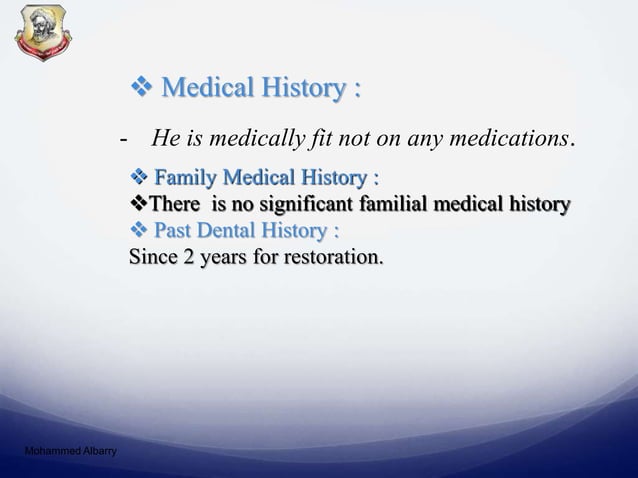 Endodontics Case Presentation | PPTX
