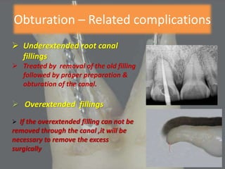 Endodontic complications | PPTX
