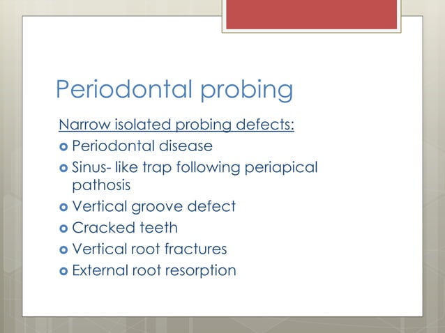 Endodontic diagnosis | PPTX