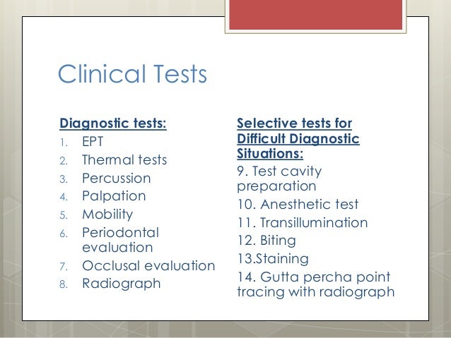 Endo Diagnosis Chart