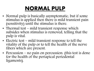 Endodontic diagnosis | PPTX