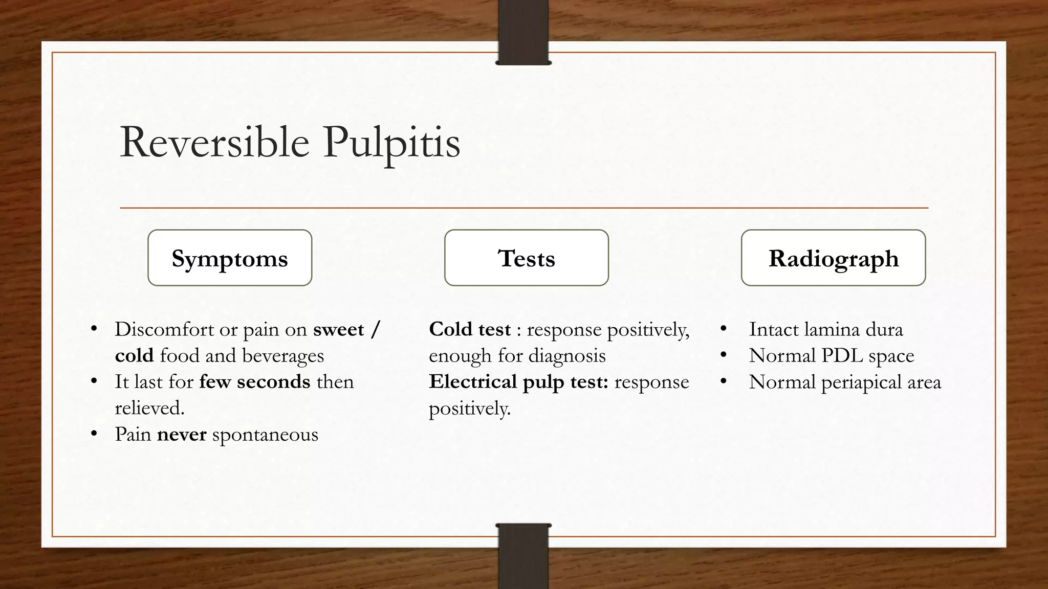 Endodontic Diagnosis and Treatment Planning | PPTX