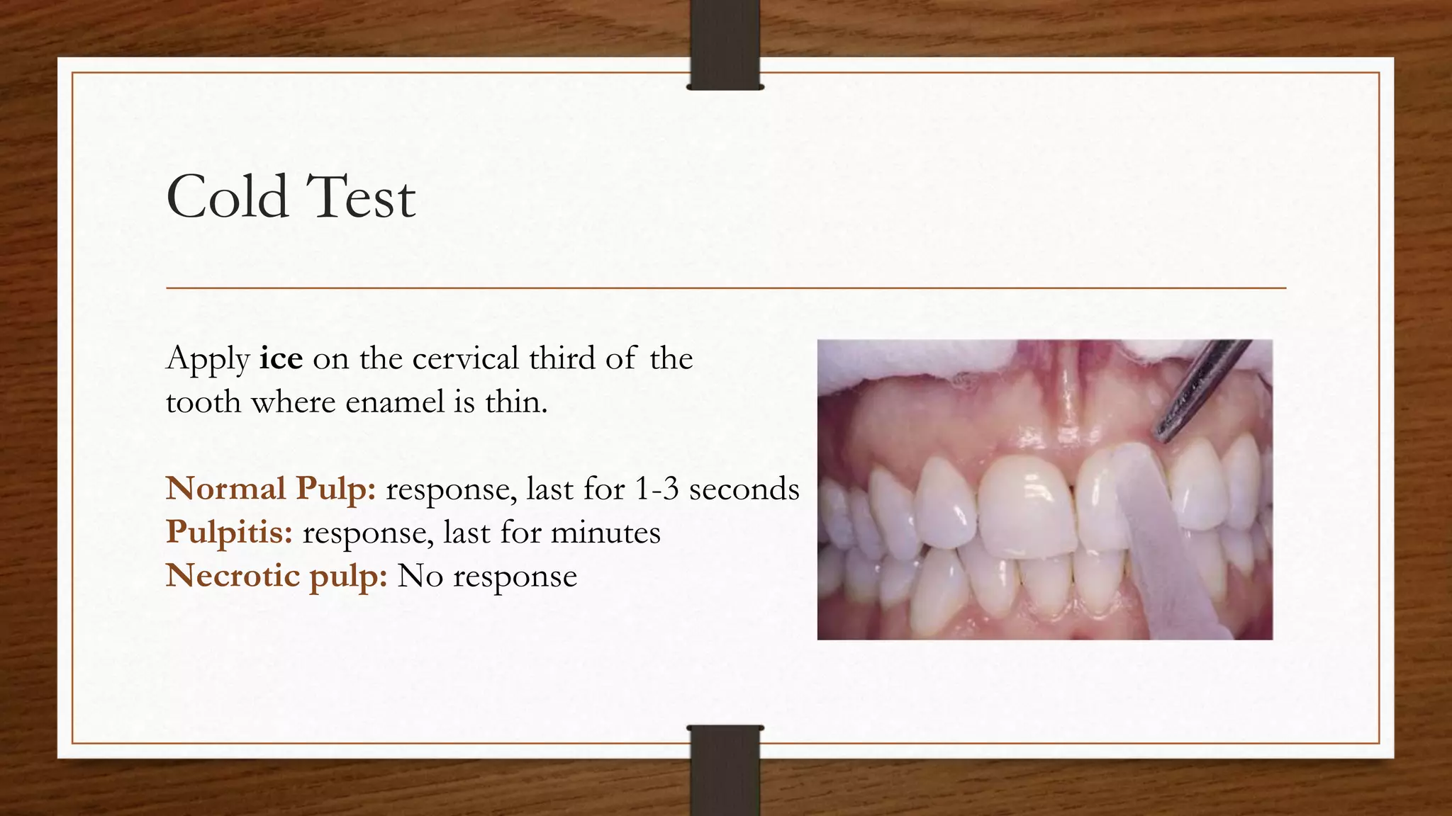 Endodontic Diagnosis and Treatment Planning | PPTX