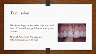 Endodontic Diagnosis and Treatment Planning | PPTX