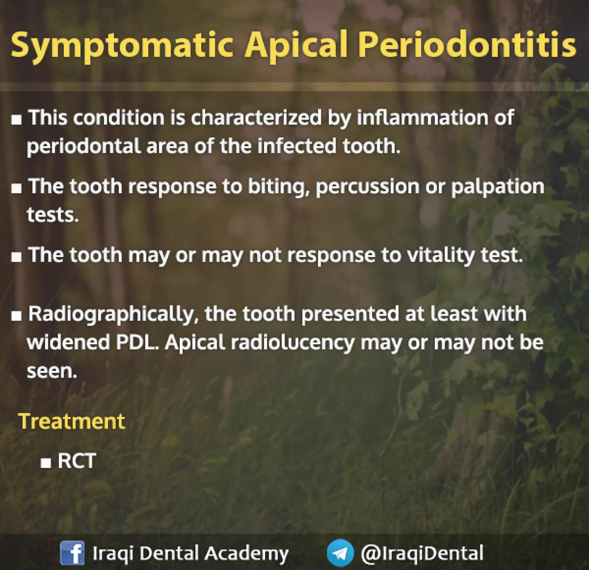 Endodontic diagnosis and treatment planning slides | PDF