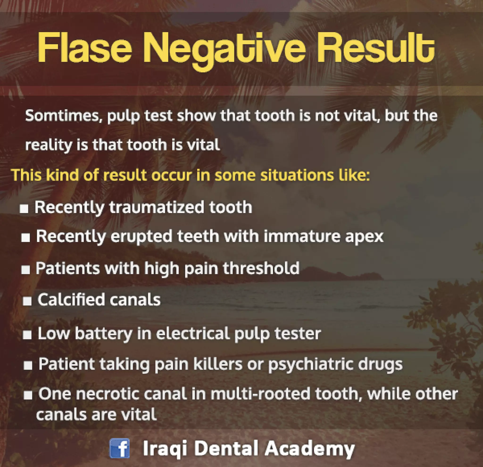 Endodontic Diagnosis: Pulp Vitality Tests | PDF