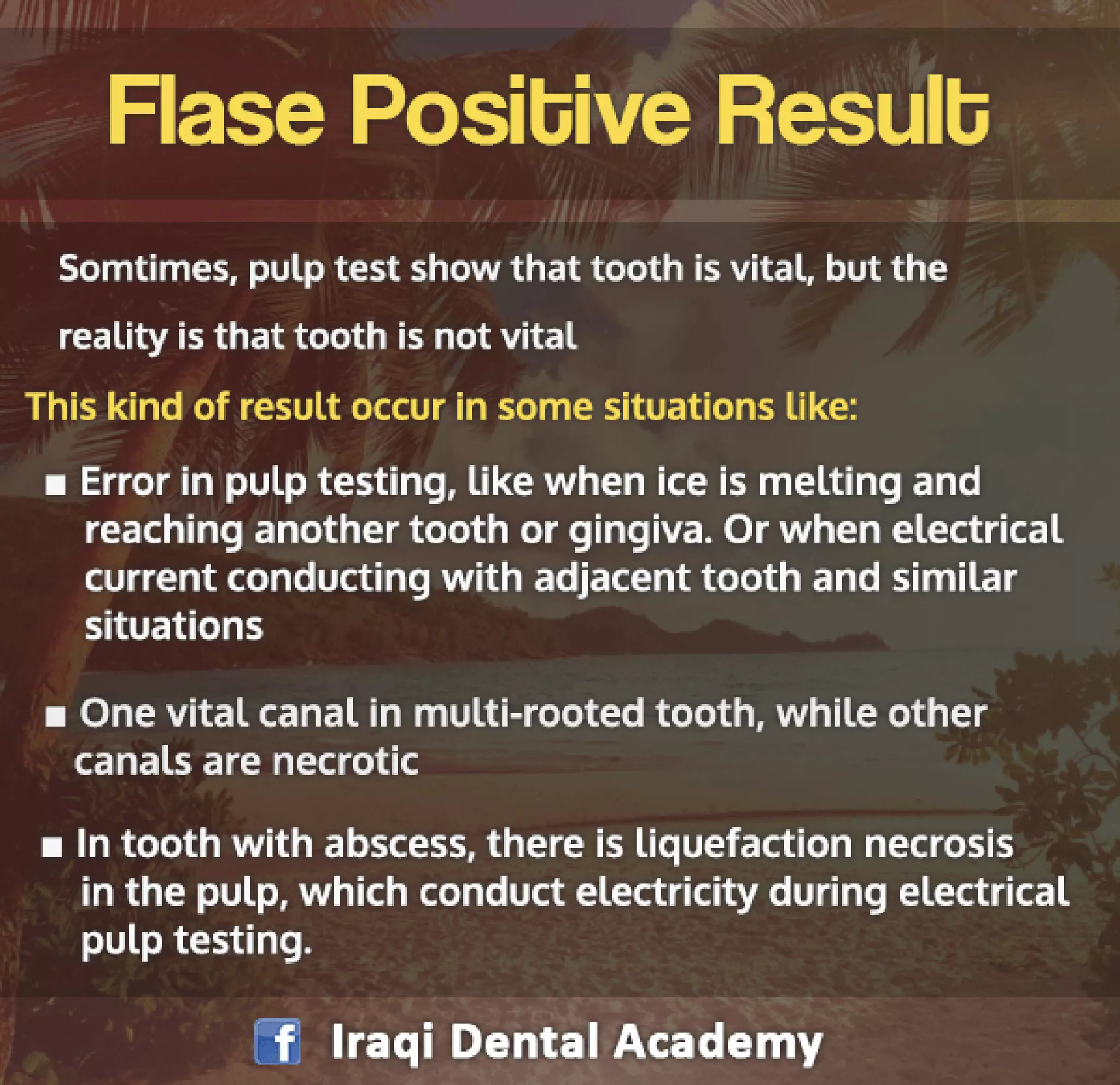 Endodontic Diagnosis: Pulp Vitality Tests | PDF