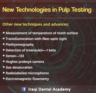 Endodontic Diagnosis: Pulp Vitality Tests | PDF