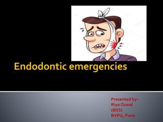 Endodontic emergencies (only pretreatment) | PPTX