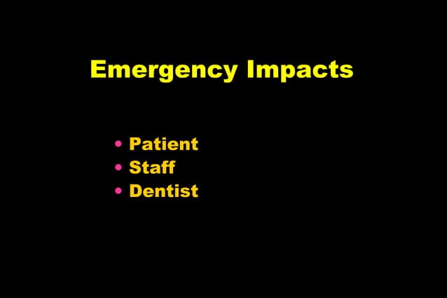 Endodontic Emergencies | PPT