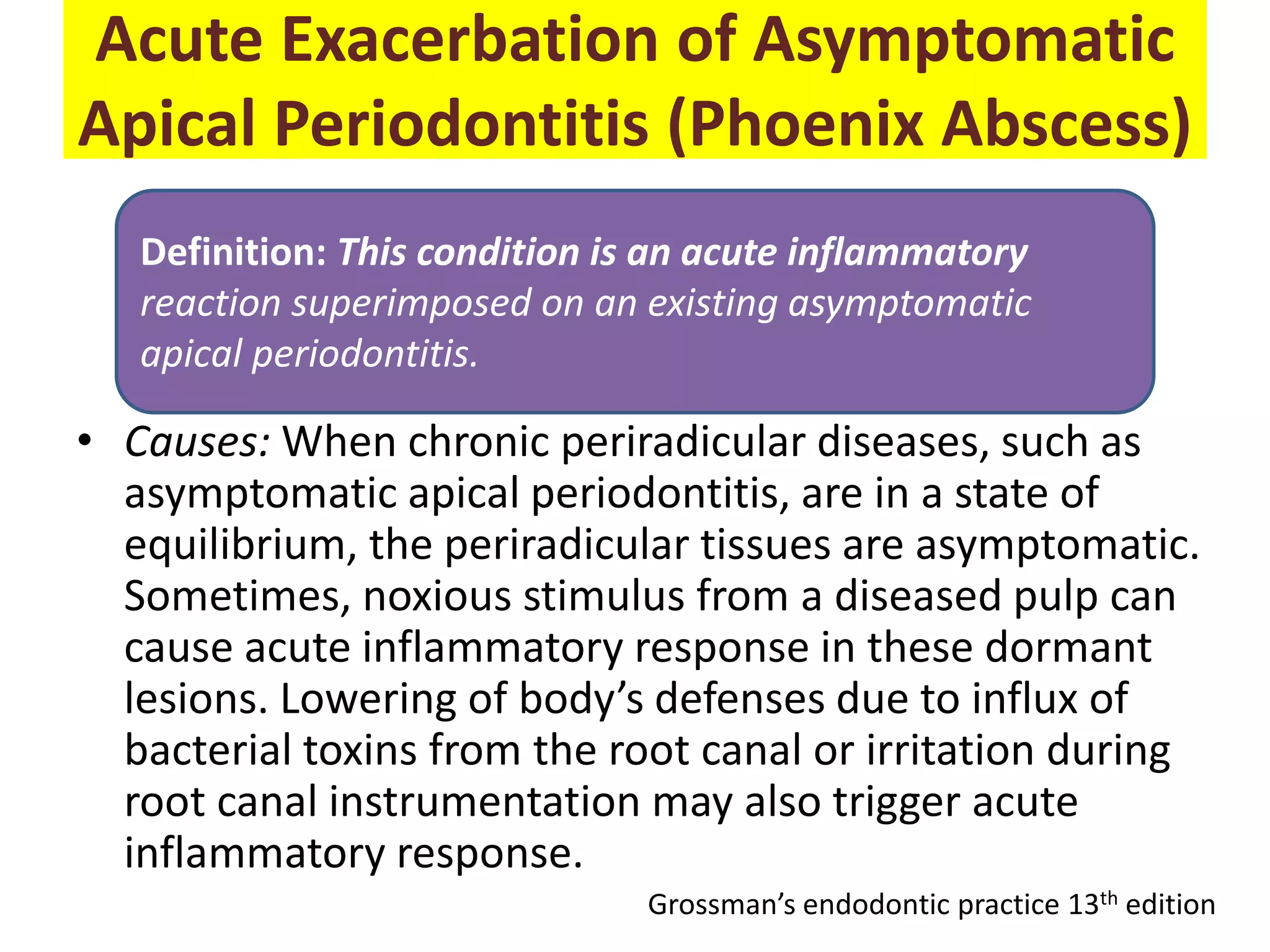 ENDODONTIC EMERGENCIES | PPTX