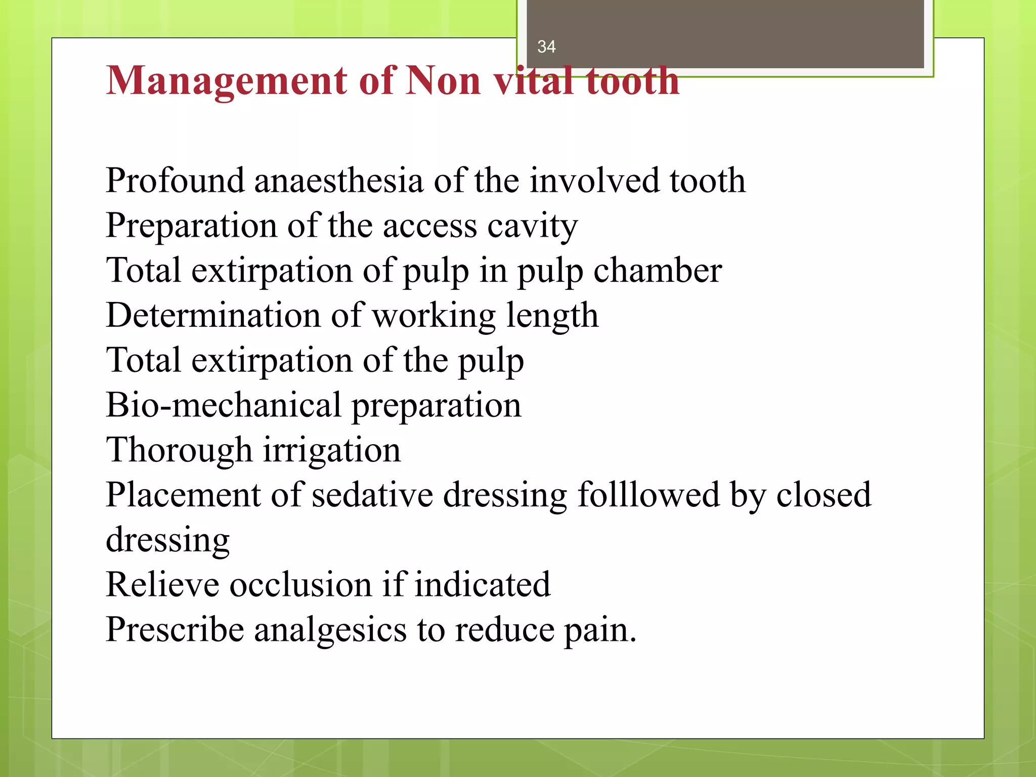 Endodontic emergencies | PPTX