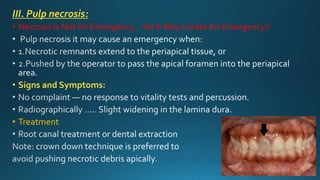 Endodontic emergency | PPTX
