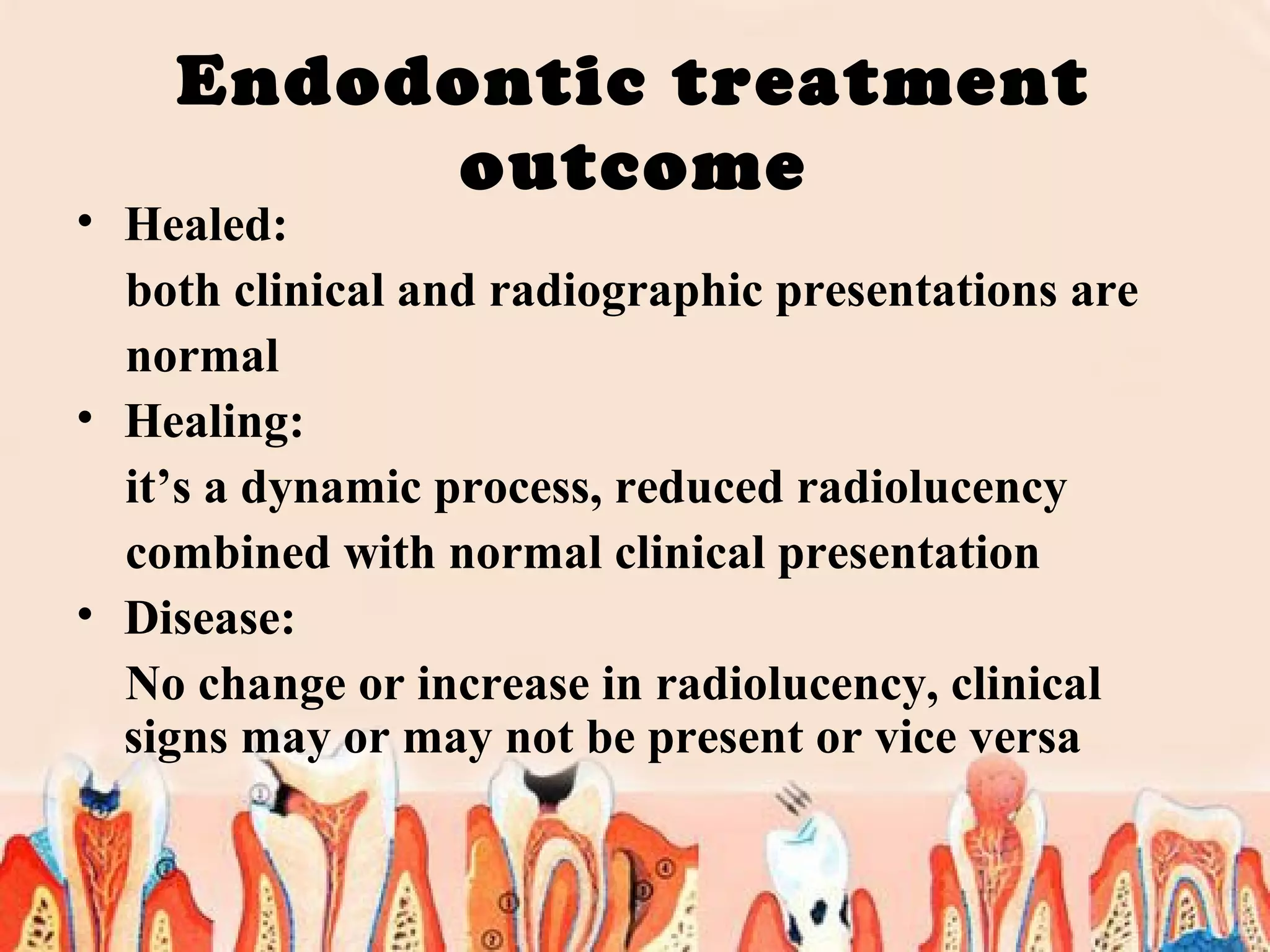 Endodontic failures | PPT