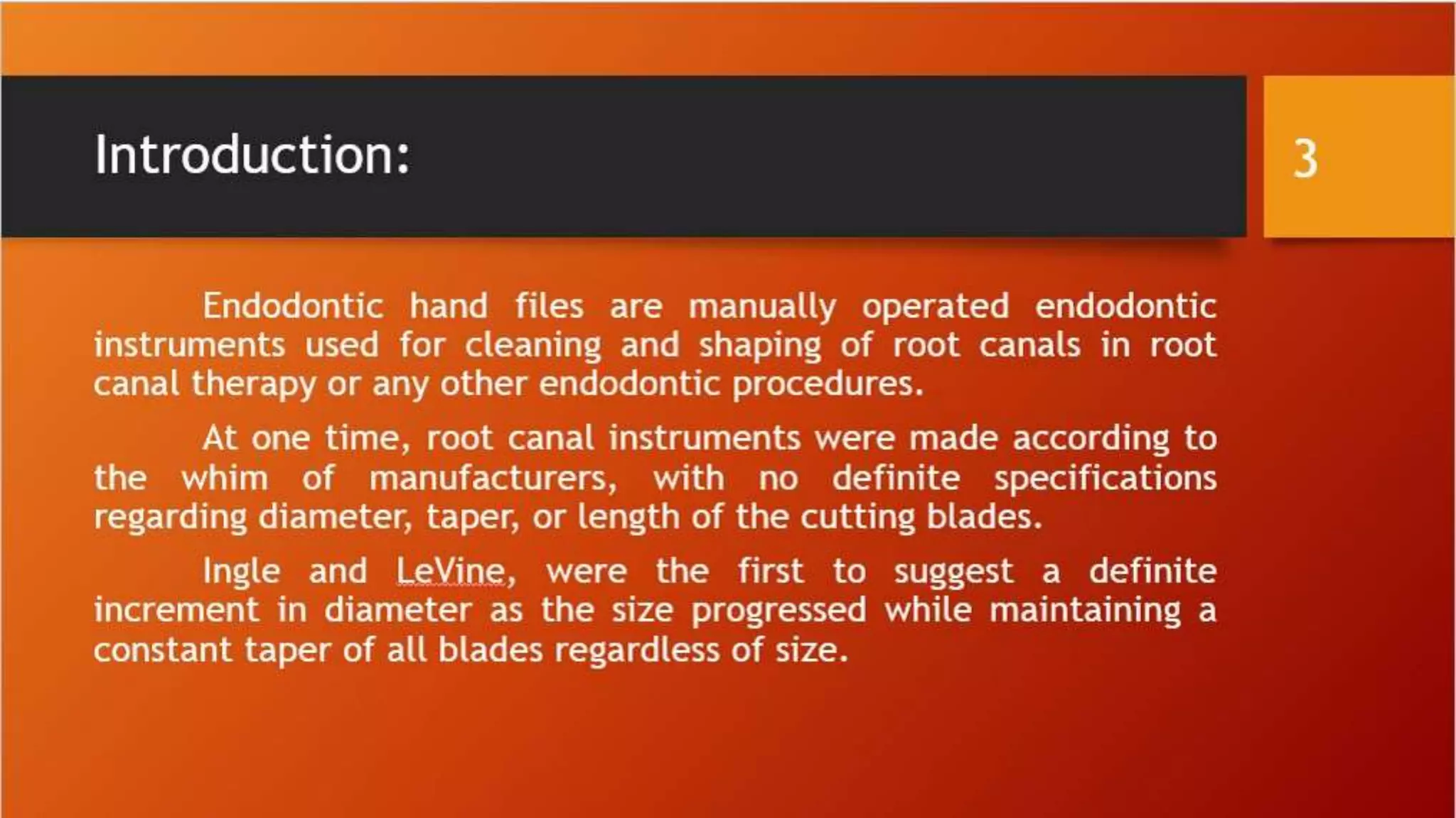 Endodontic hand files | PPTX