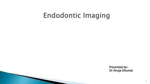 Conservative Dentistry and Endodontic Imaging | PPTX | Dental Health ...