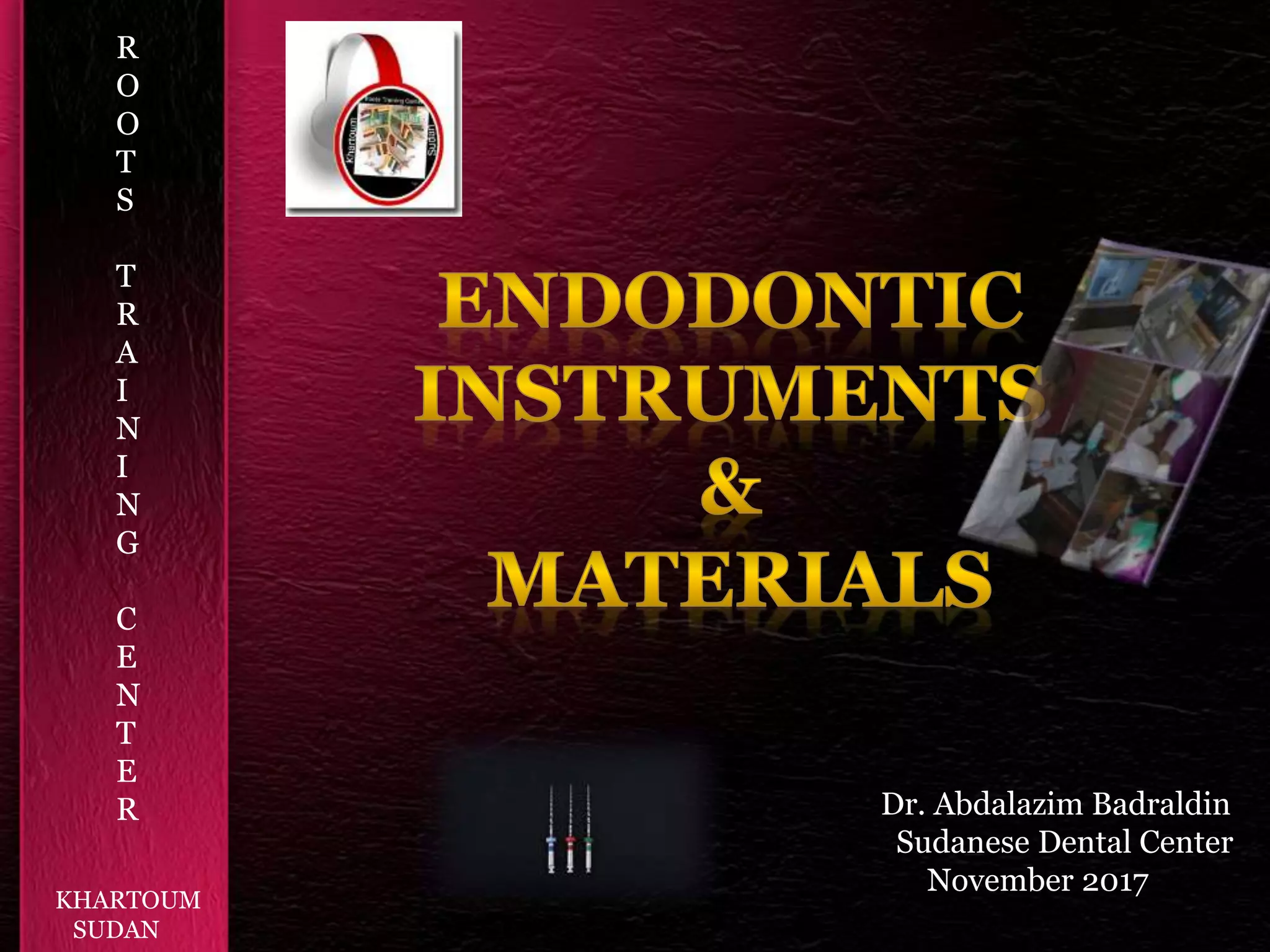 Endodontic instruments azma | PPTX