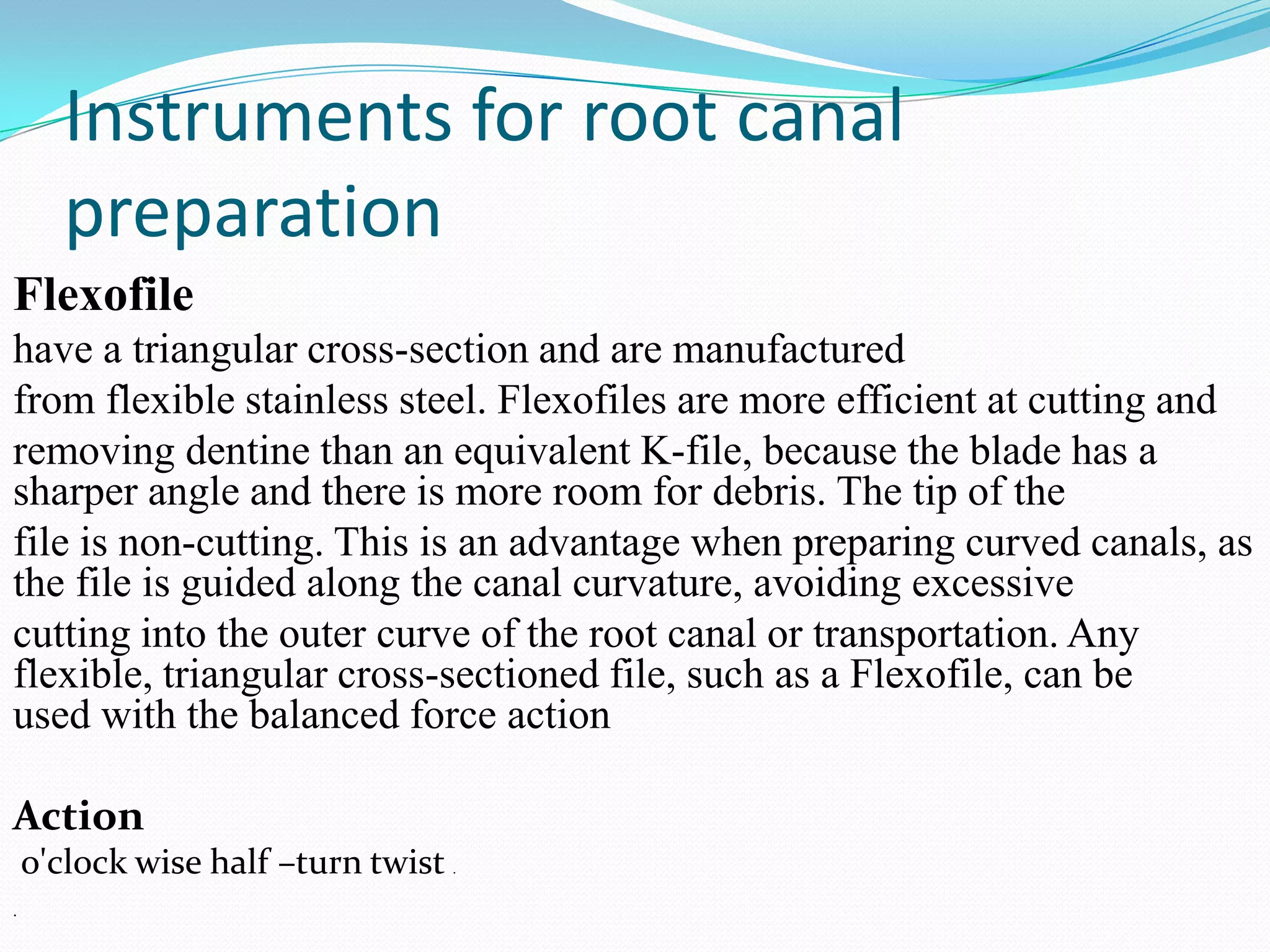 Endodontic instruments | PPTX