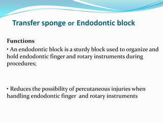 Endodontic instruments | PPTX