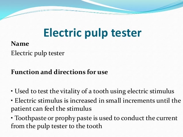 Endodontic instruments