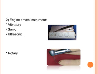 Endodontic instruments Al Azhar University Gaza | PPT