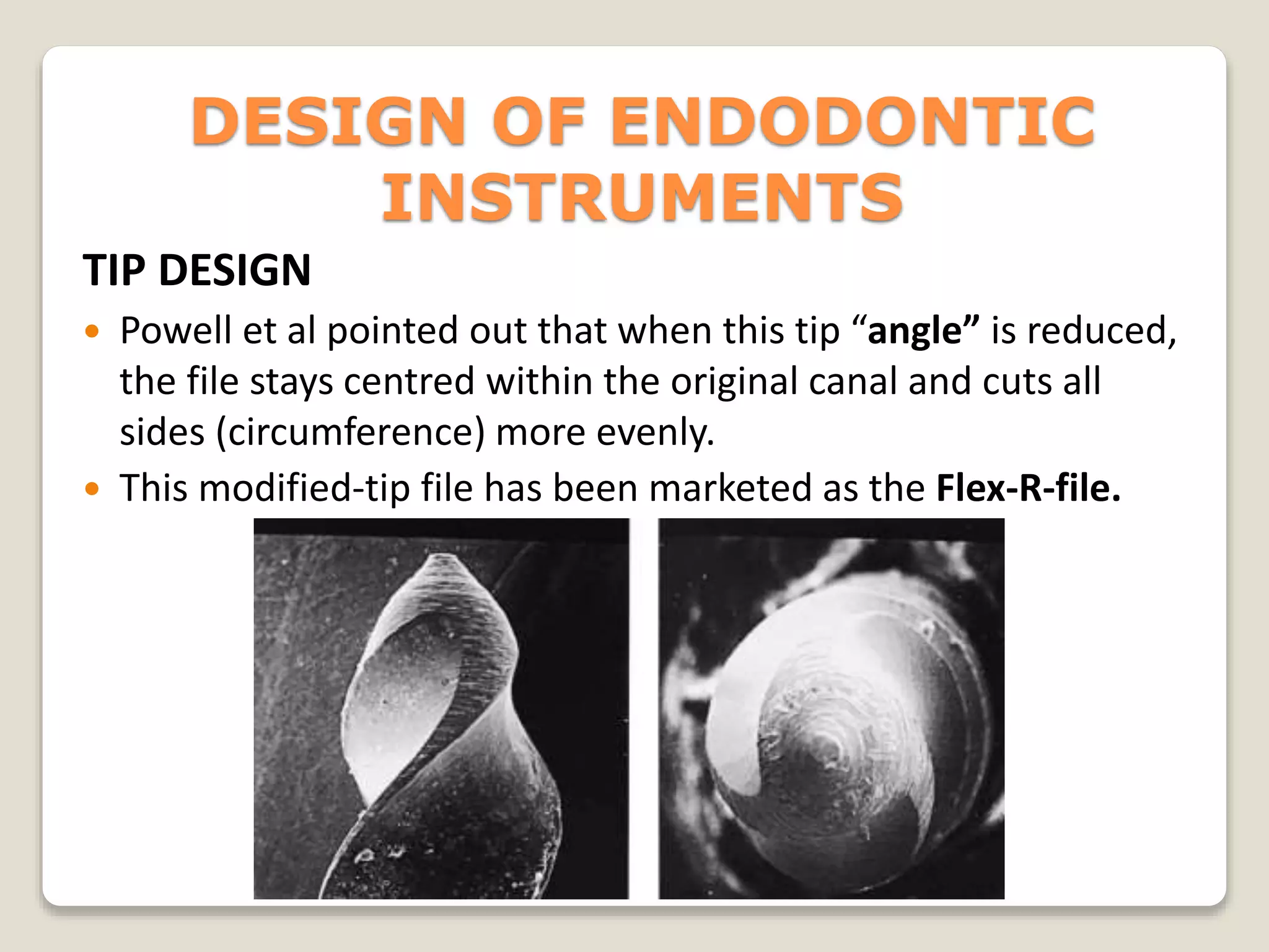 Endodontic instruments | PPTX