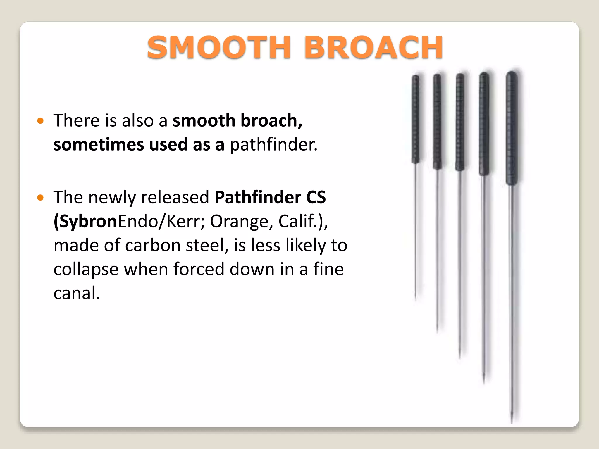 Endodontic instruments | PPTX