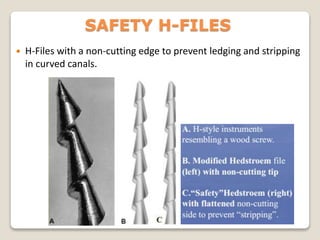 Endodontic instruments | PPTX