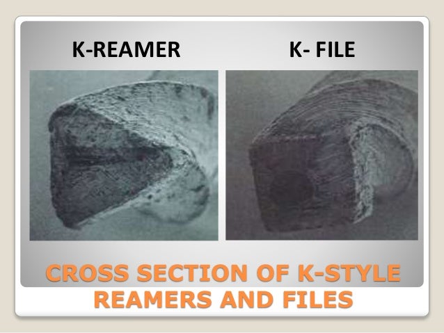 Endodontic instruments