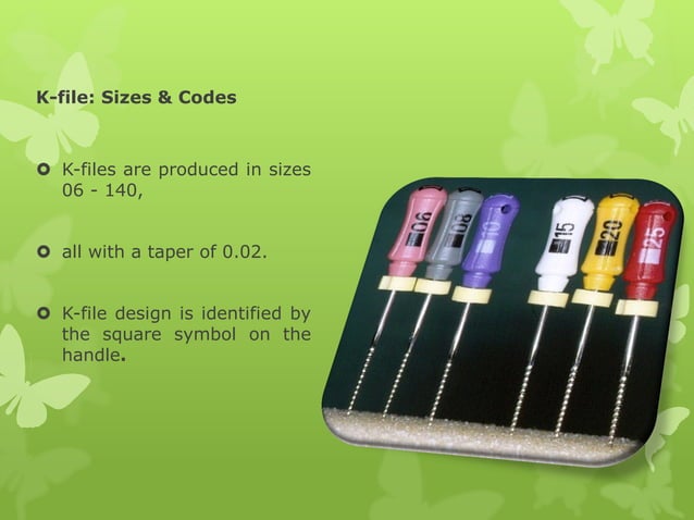 Endodontic instruments basic & hand instruments | PDF