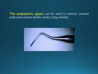Endodontic instruments 1 | PPTX