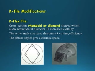 Endodontic instruments 1 | PPTX