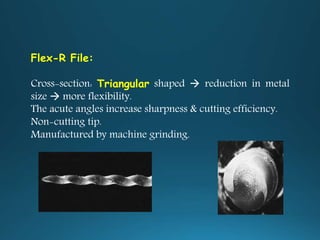 Endodontic instruments 1 | PPTX