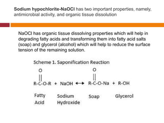 Endodontic irrigants | PPTX