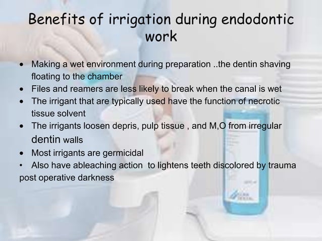 Endodontic irrigants pres | PPT