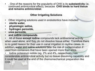 Endodontic irrigants pres | PPTX | First Aid | Injuries