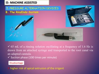 Endodontic irrigating devises | PPTX