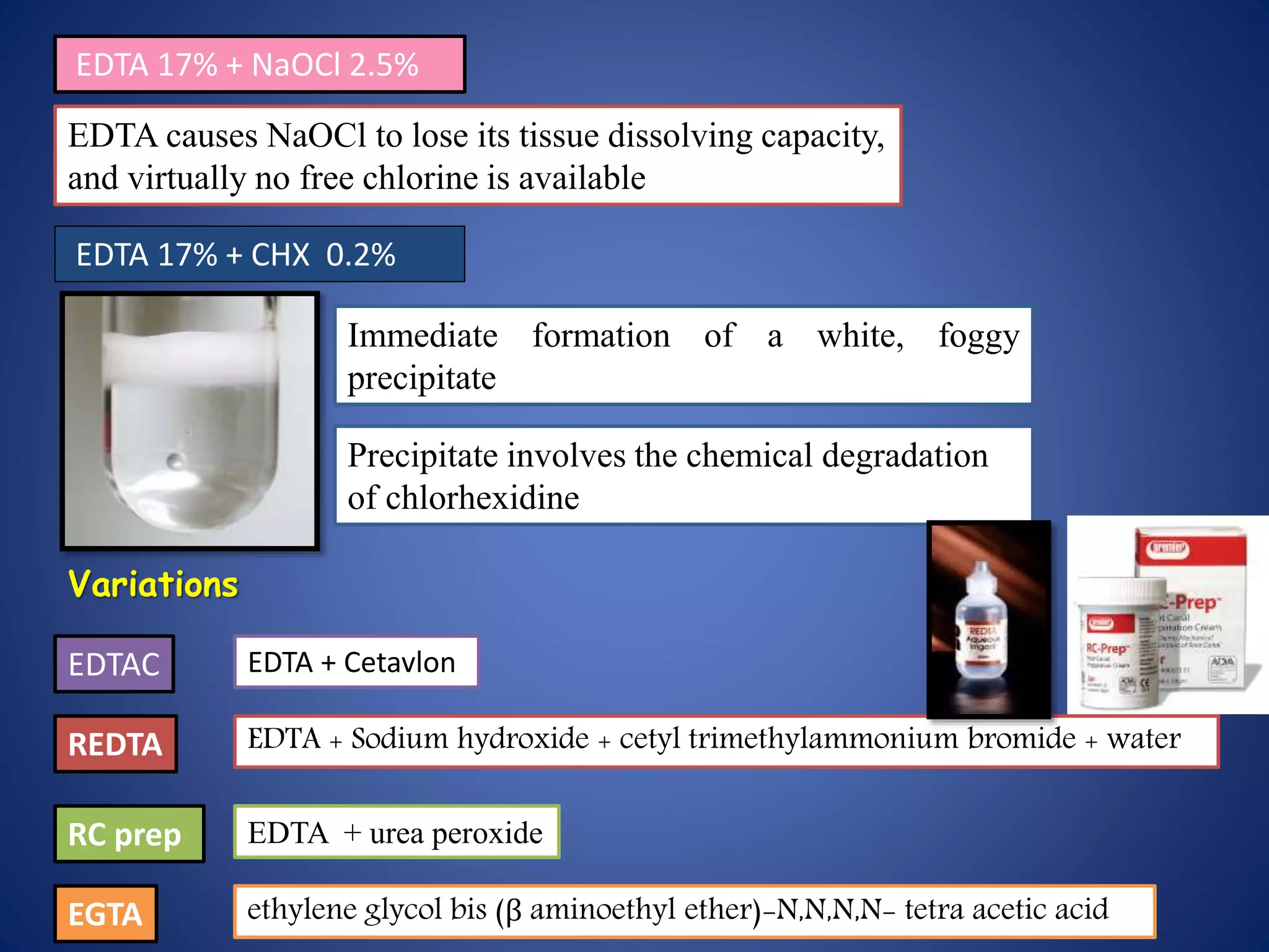 Endodontic irrigating solutions | PPTX