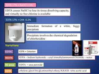 Endodontic irrigating solutions | PPTX