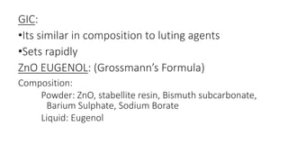 Endodontic materials | PPTX