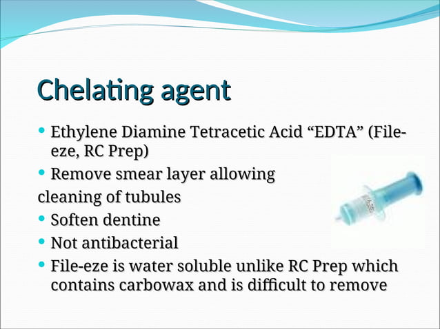 Endodontic Materials for root cannal treatment | PPT