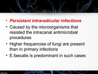 ENDODONTIC MICROBIOLOGY types of bacteria powerpoint | PPT