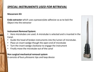 Endodontic mishaps/PROCEDURAL ACCIDENTS | PPTX