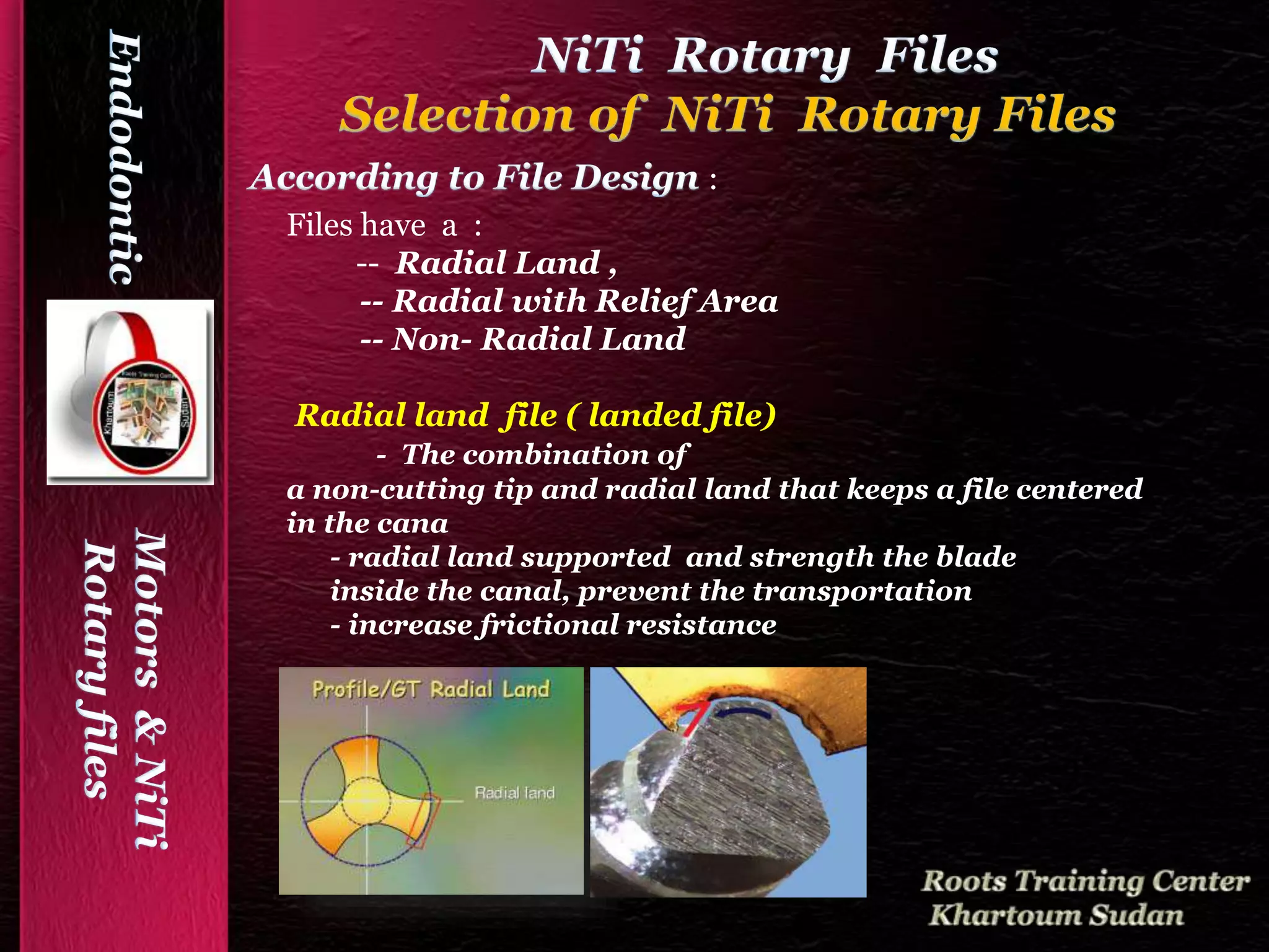 Endodontic motors and rotary files | PPTX
