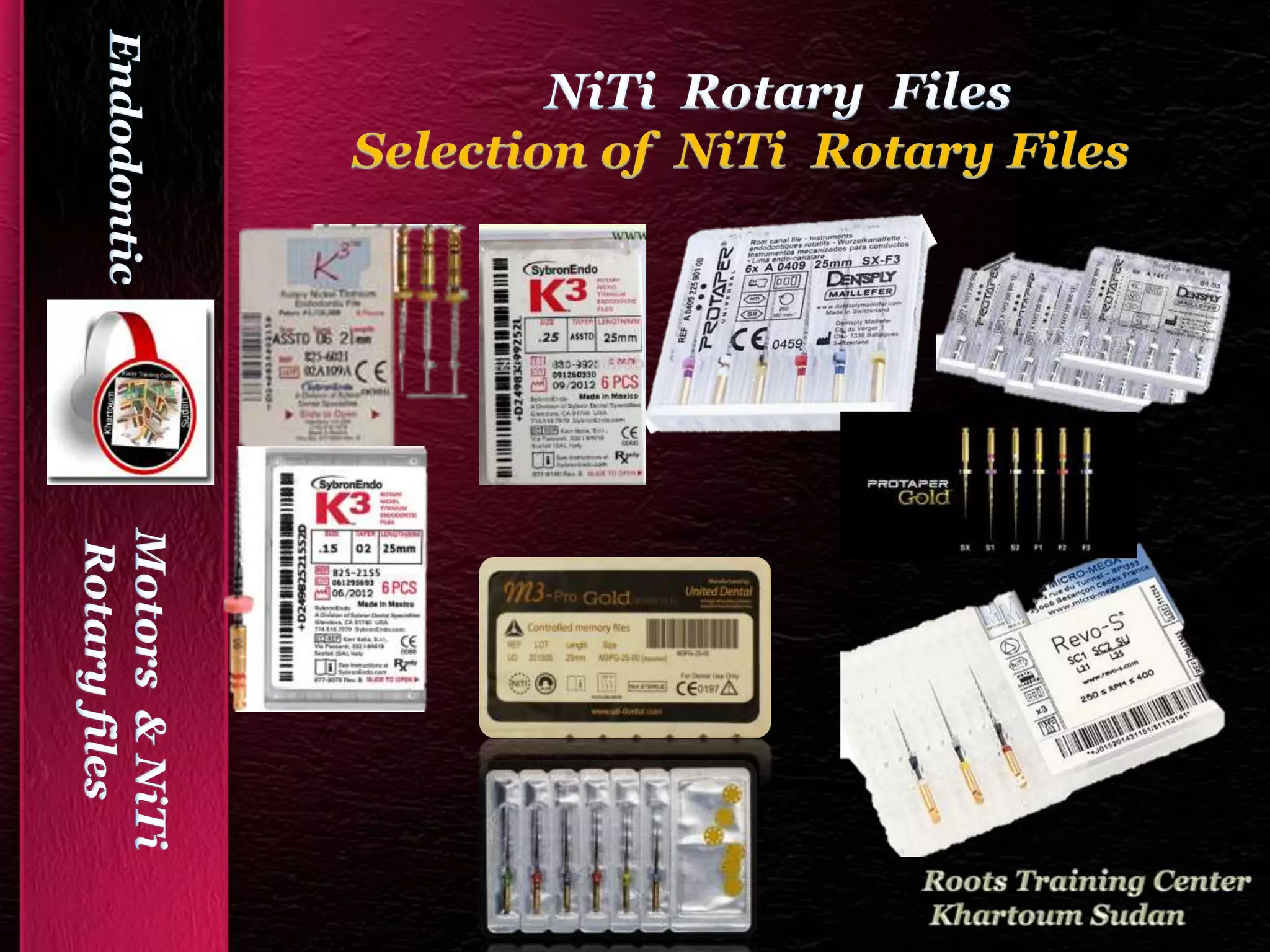 Endodontic motors and rotary files | PPTX