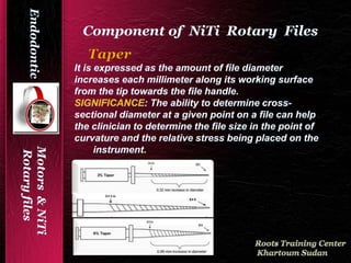 Endodontic motors and rotary files | PPTX