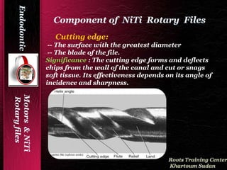 Endodontic motors and rotary files | PPTX