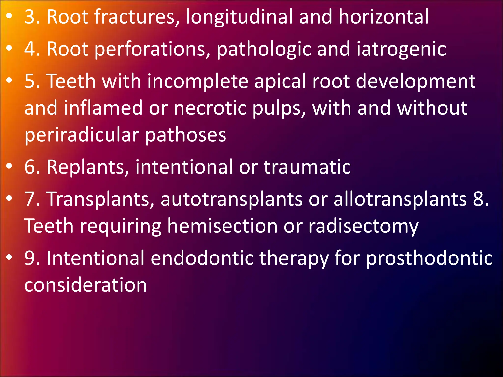 Endodontic periodontal lesion. clinical significance, advantages and ...