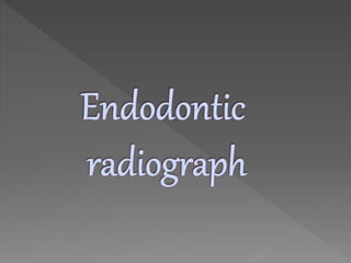 Endodontic radiograph | PPT